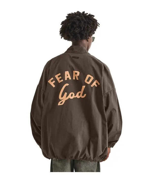Fear Of God Collared Snapbutton Shirt Jacket