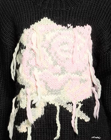 GANNI Wool Turtleneck Sweater
