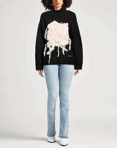 GANNI Wool Turtleneck Sweater
