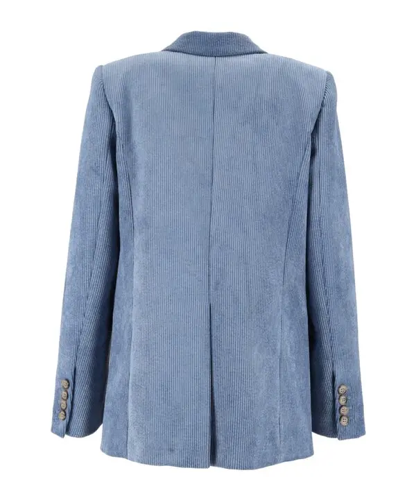 Ermanno Scervino Corduroy Double-breasted Jacket