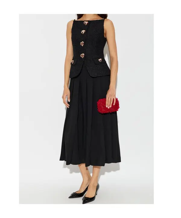 SELF-PORTRAIT Sleeveless Dress