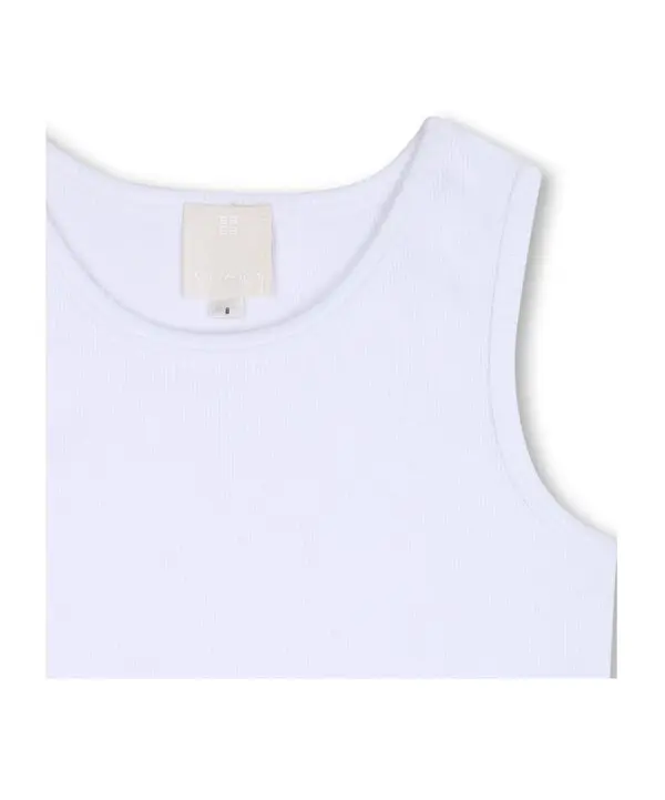 Givenchy Ribbed Cropped Tank Top