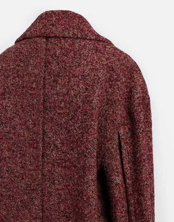 REMAIN BIRGER Tweed Double-breasted Coat