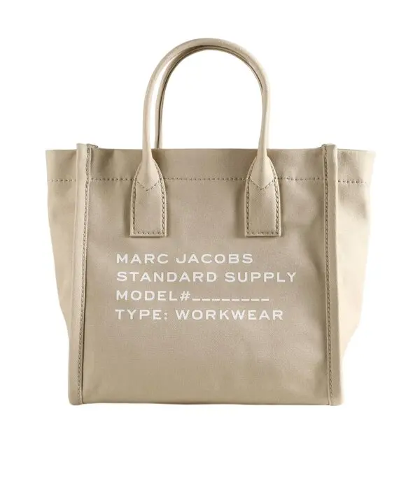 Marc Jacobs Logo-lettering Handbag - Beige