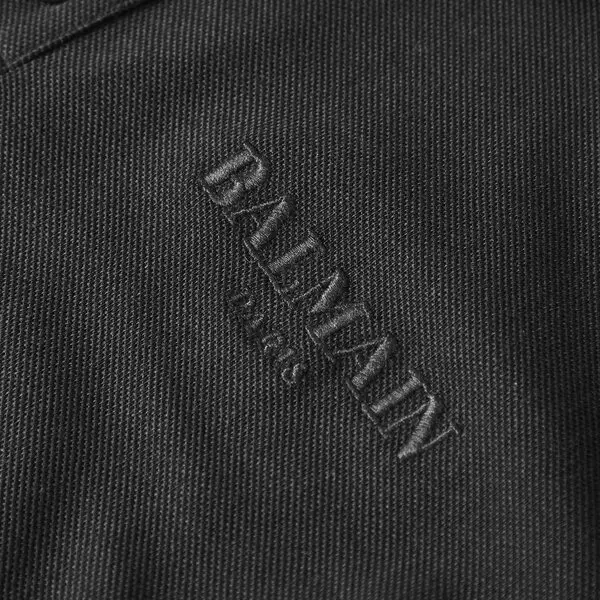 Balmain Shortsleeve Polo Shirt
