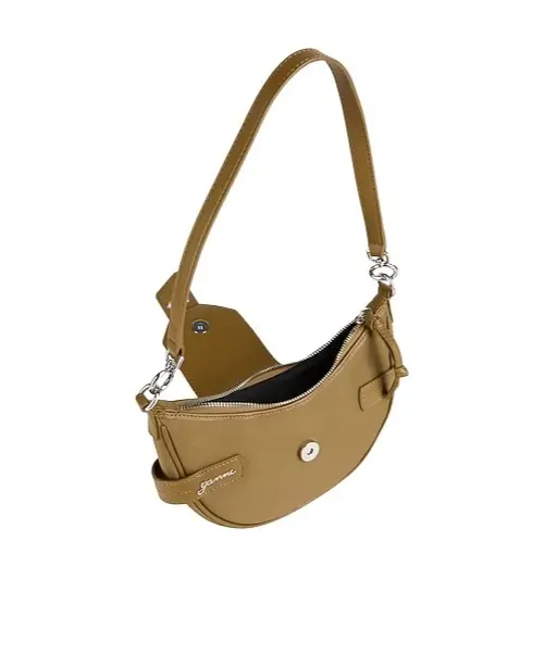 GANNI Plain Colour Shoulder Bags
