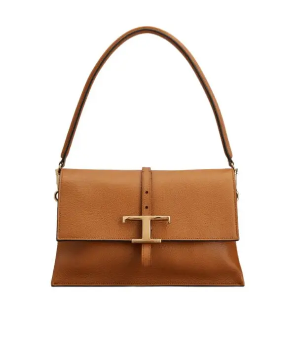 TOD'S Flap Shoulder Bag - Brown