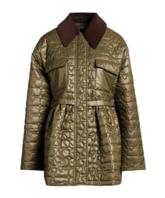 GANNI Plain Colour Puffers - Brown