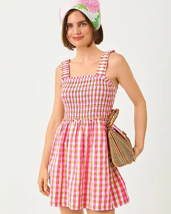 Lilly Pulitzer® Hadly Skirted Romper - Pink