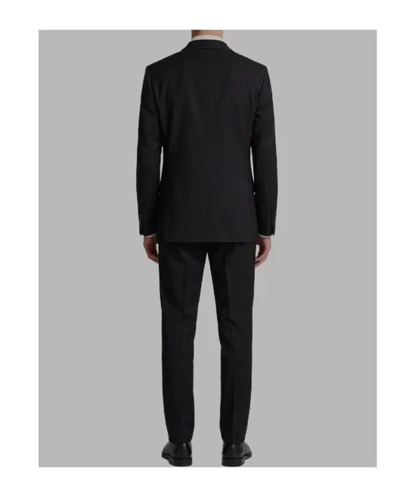 LARDINI Double-breasted Classic-fit Suit