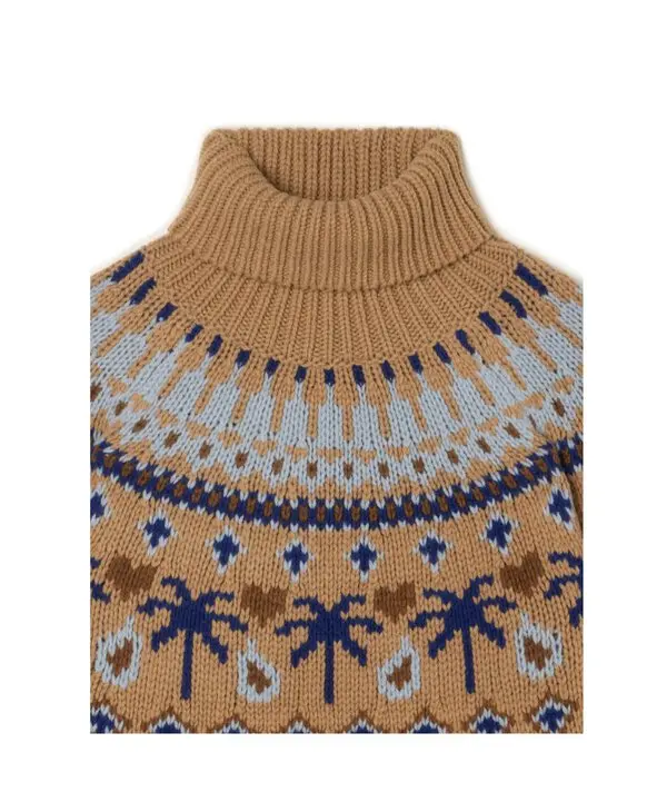 Alanui Sweet Winter Palm-tree Sweater