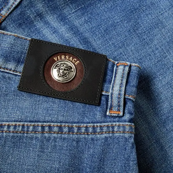 Versace Washed Straightleg Jeans