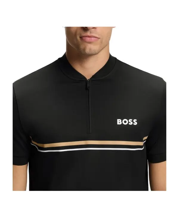 Hugo Boss Halfzip Standcollar Shortsleeve Polo