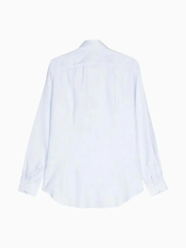 Canali Patterned-jacquard Shirt