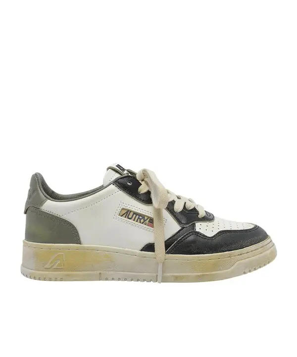 AUTRY Lace-up Low-top Sneakers - Green