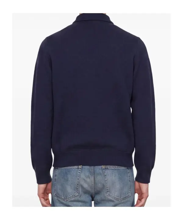 LARDINI Zip-up Collared Jacket