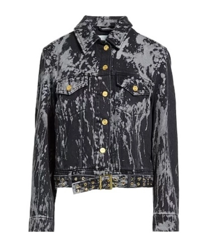 GANNI Denim Outerwear - Black