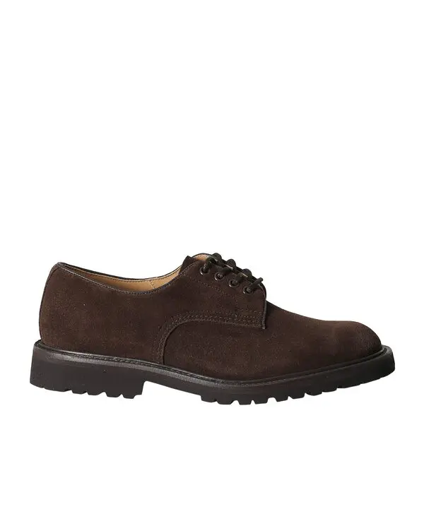 TRICKER'S Suede Lace-up Derby