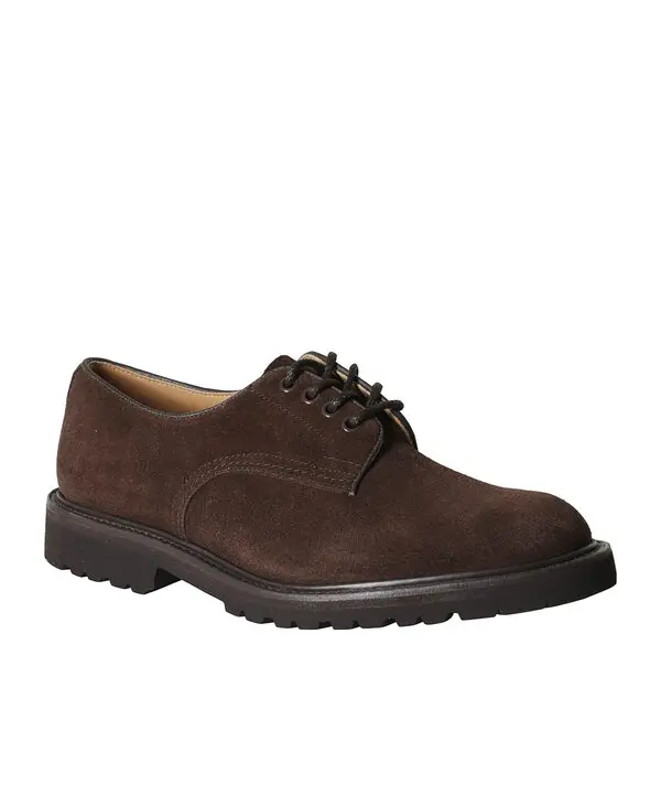 TRICKER'S Suede Lace-up Derby