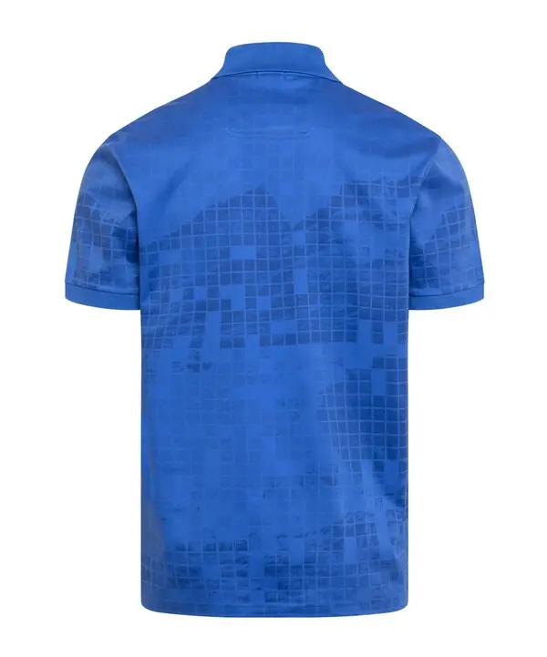 Hugo Boss Subtle Grid Jacquard Shortsleeve Polo Shirt
