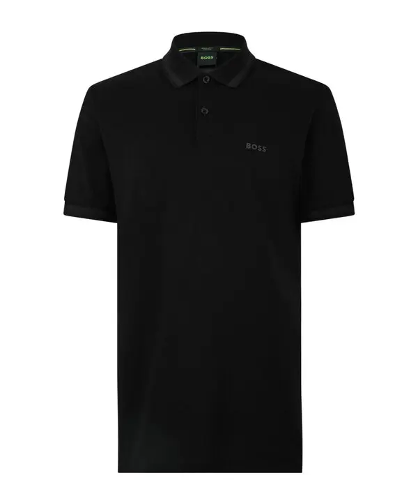 Hugo Boss Shortsleeve Polo Shirt - Black