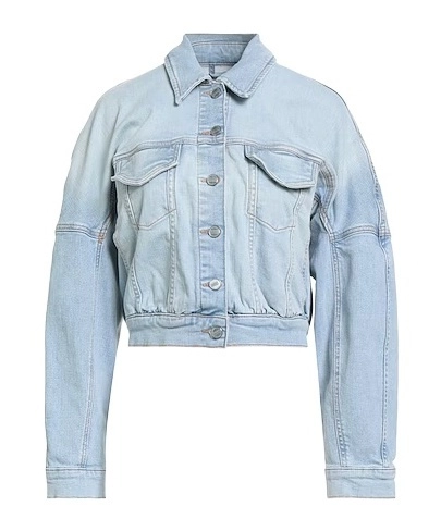 GANNI Denim Outerwear - Blue