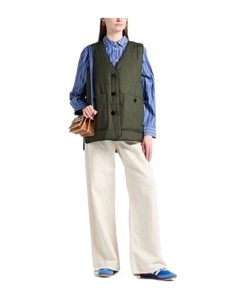 GANNI Plain Colour Gilets