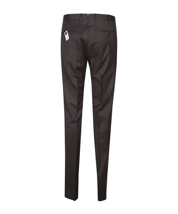 PT TORINO Tailored Pressed-crease Trousers