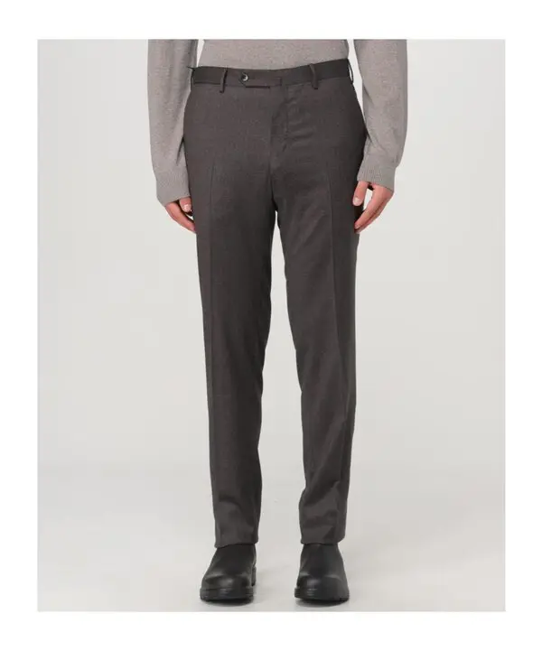 PT TORINO Tailored Pressed-crease Trousers