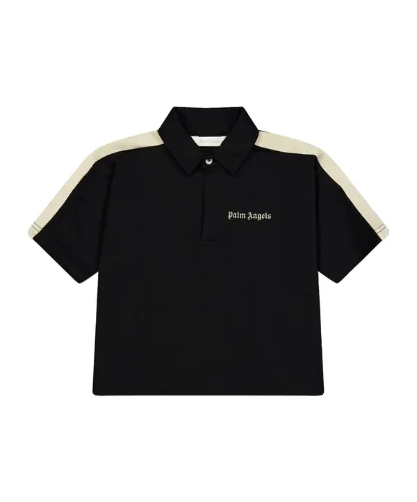 Palm Angels Simple Polo Shirt - Black
