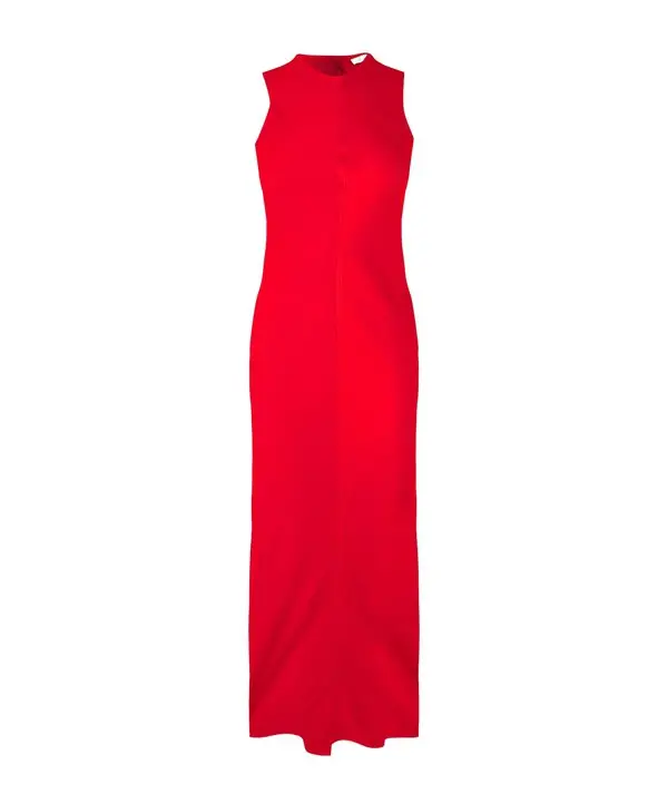 AMI Paris Simple Dress - Red