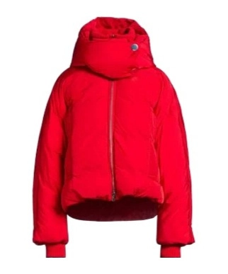 Sportmax Plain Colour Puffers - Red
