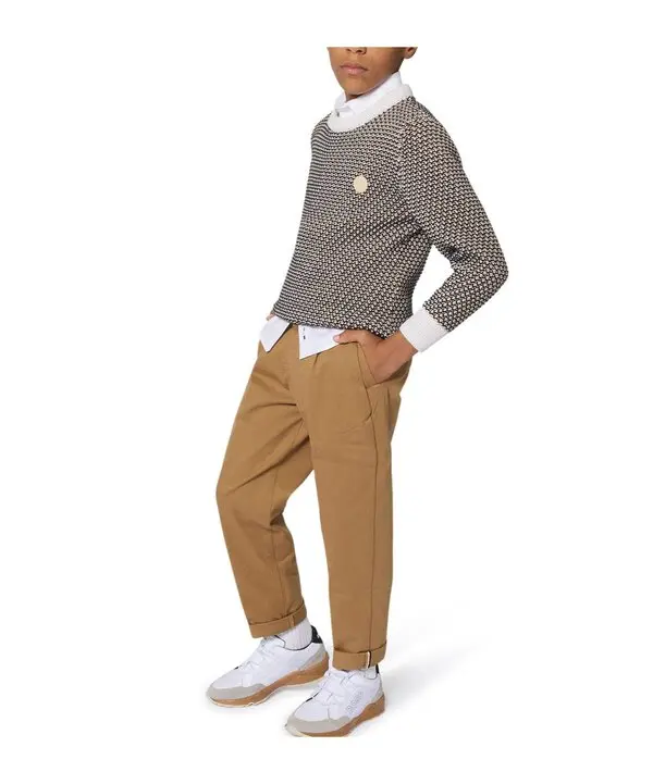 Hugo Boss Textured Crewneck Sweater