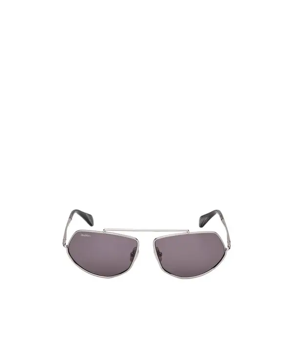 Max Mara Joey Pilot Frame Sunglasses - Silver