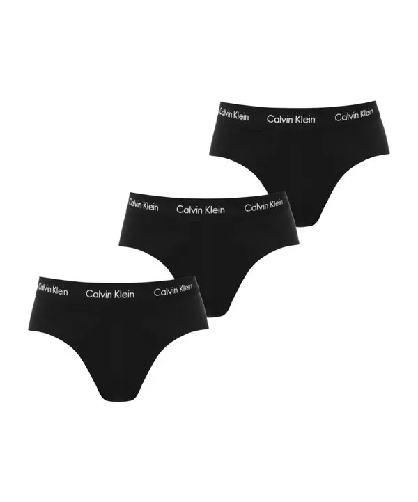 Calvin Klein 3 Pack Briefs - Black