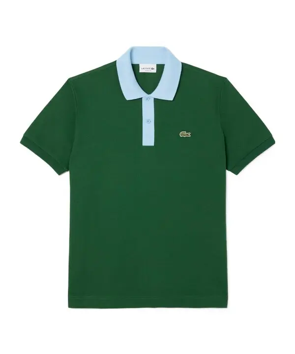 Lacoste Contrastcollar Shortsleeve Polo Shirt