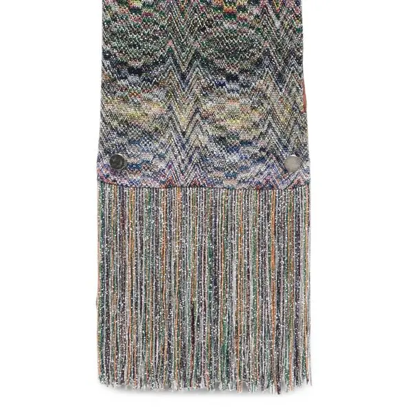 Missoni Zigzag Fringed Scarf