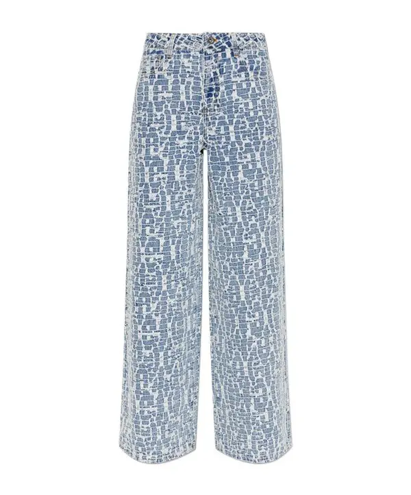SELF-PORTRAIT Belt-loop Jeans