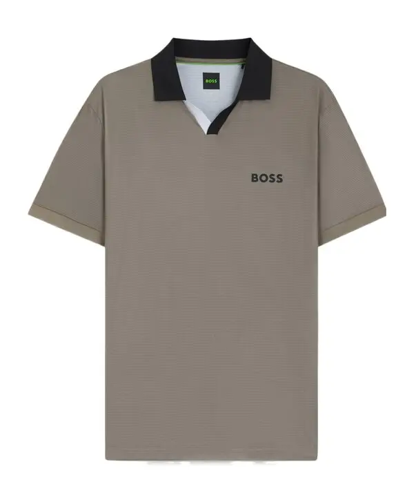 Hugo Boss Contrastcollar Shortsleeve Polo Shirt