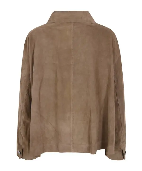JOSEPH Suede Boxy Jacket