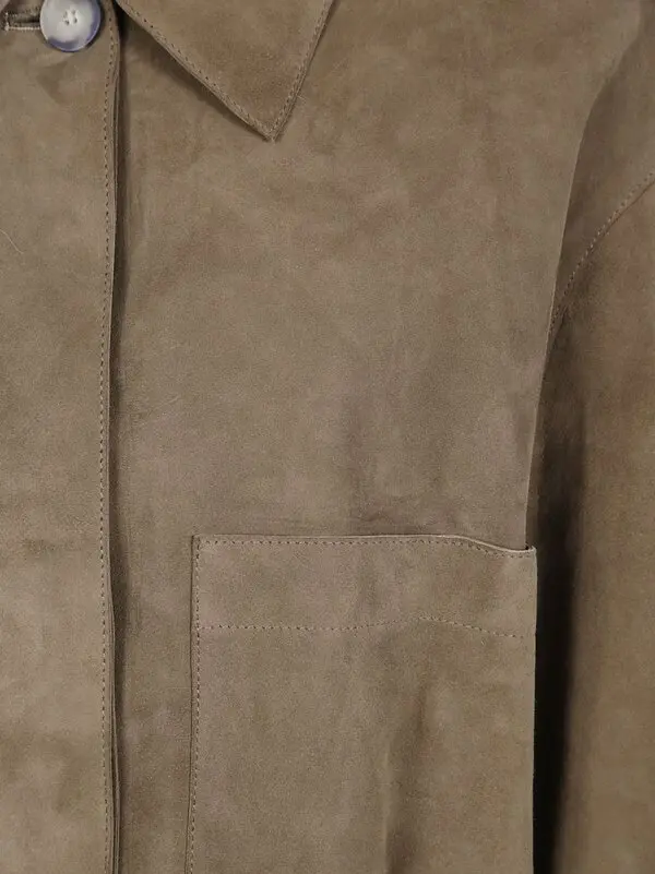 JOSEPH Suede Boxy Jacket