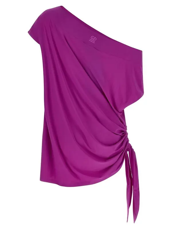 Goldbergh Zaira Draped Mini Beach Dress
