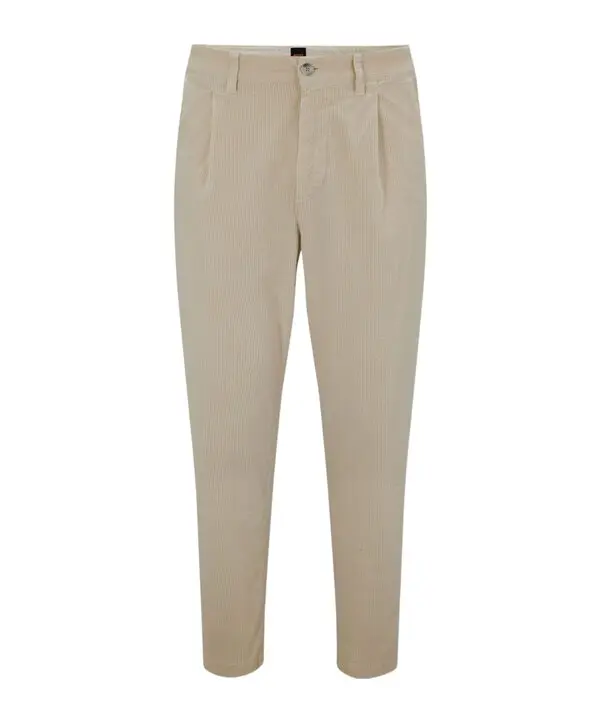 Hugo Boss Versatile And Minimalist Trousers - White