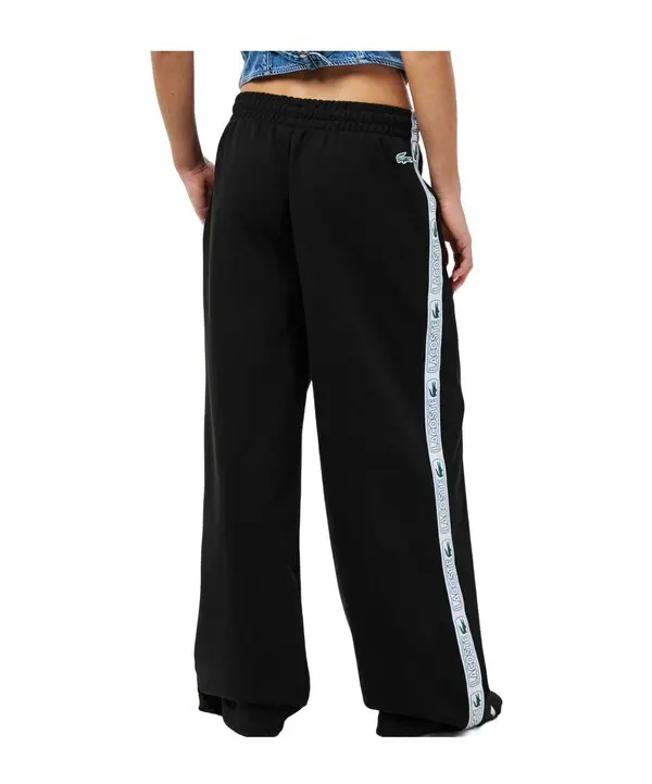 Lacoste Wide Leg Jogging Bottoms With Side Logo Detail