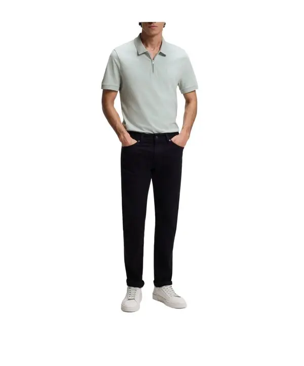Hugo Boss Shortsleeve Zipup Polo