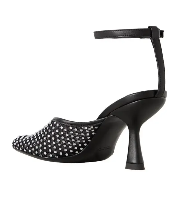 Christopher Esber Minette Veil 80mm Mesh Pumps - Black