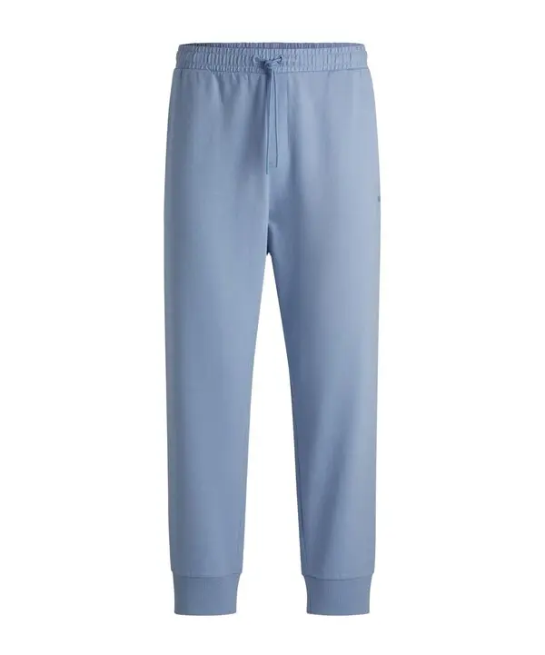 Hugo Boss Solid Color Curved Joggers