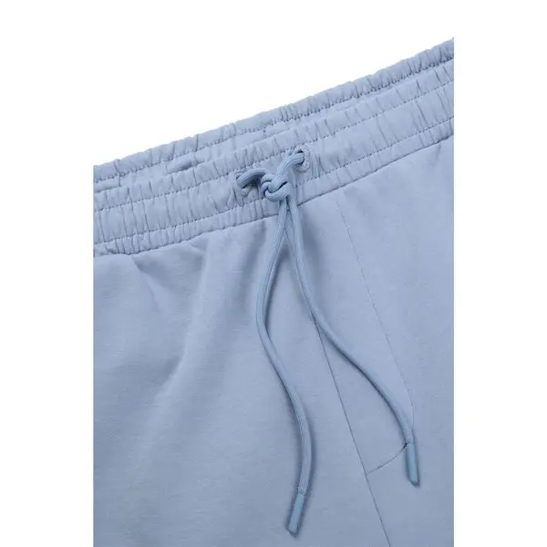 Hugo Boss Solid Color Curved Joggers