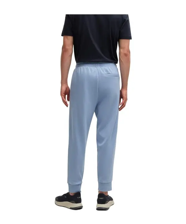 Hugo Boss Solid Color Curved Joggers