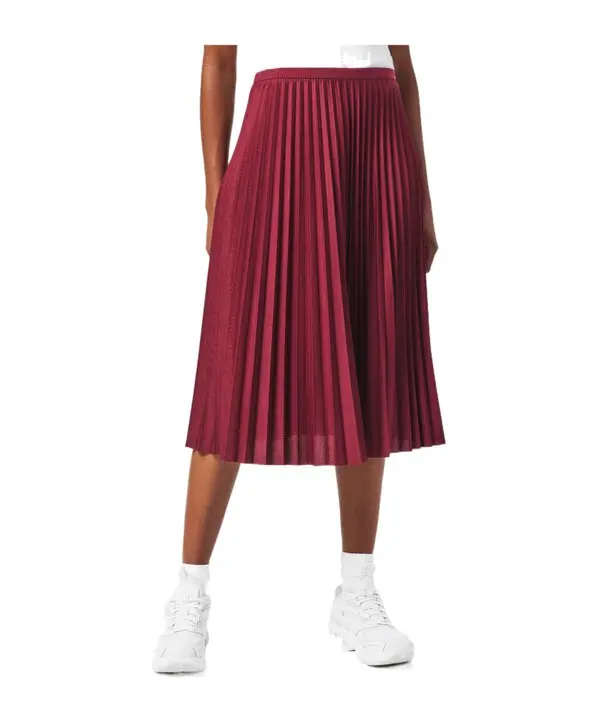 Lacoste Long Pleated Skirt